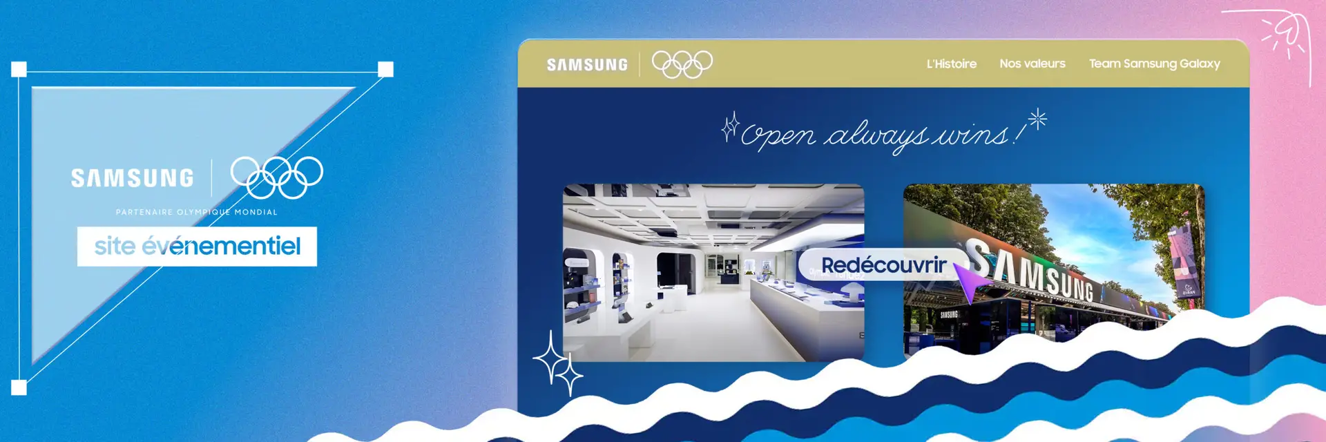 Mini-Site Samsung Paris 2024 - Cheil France